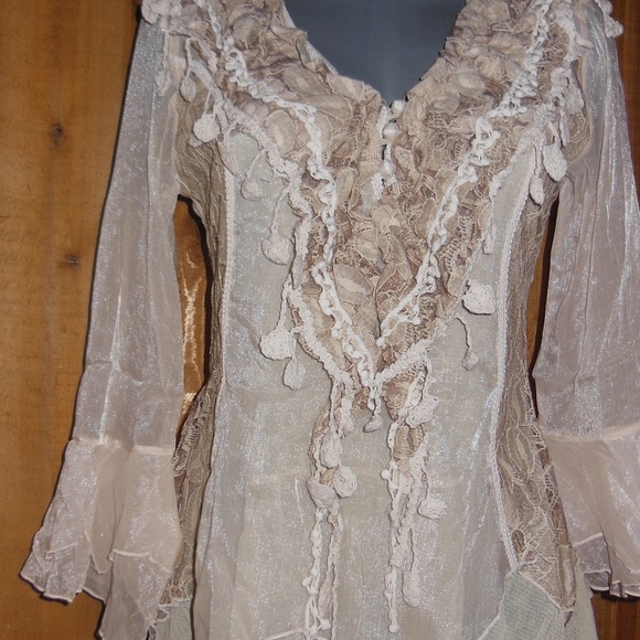 Pretty Angel | Tops | Nwt Pretty Angel Bolero Blouse Bohemian Western ...